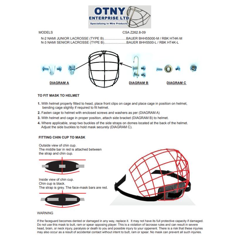 Nami OTNY Tyke Ringette Cage | Source for Sports