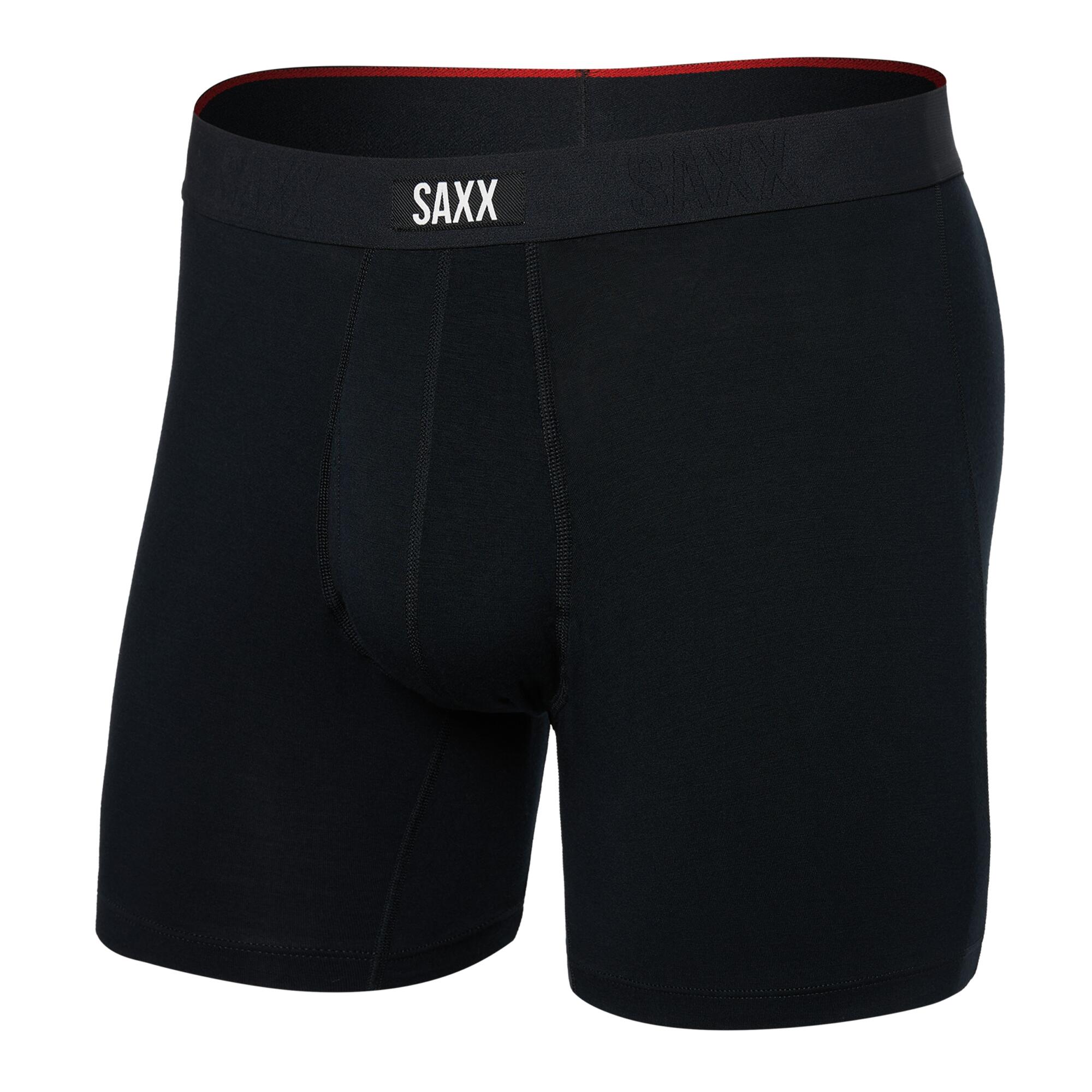 Saxx Vibe Xtra Super Soft Boxer Brief - Black | Source for Sports