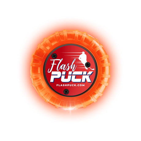 Flash Puck Rubber Light-Up Training Puck - Rechargeable | Source for Sports