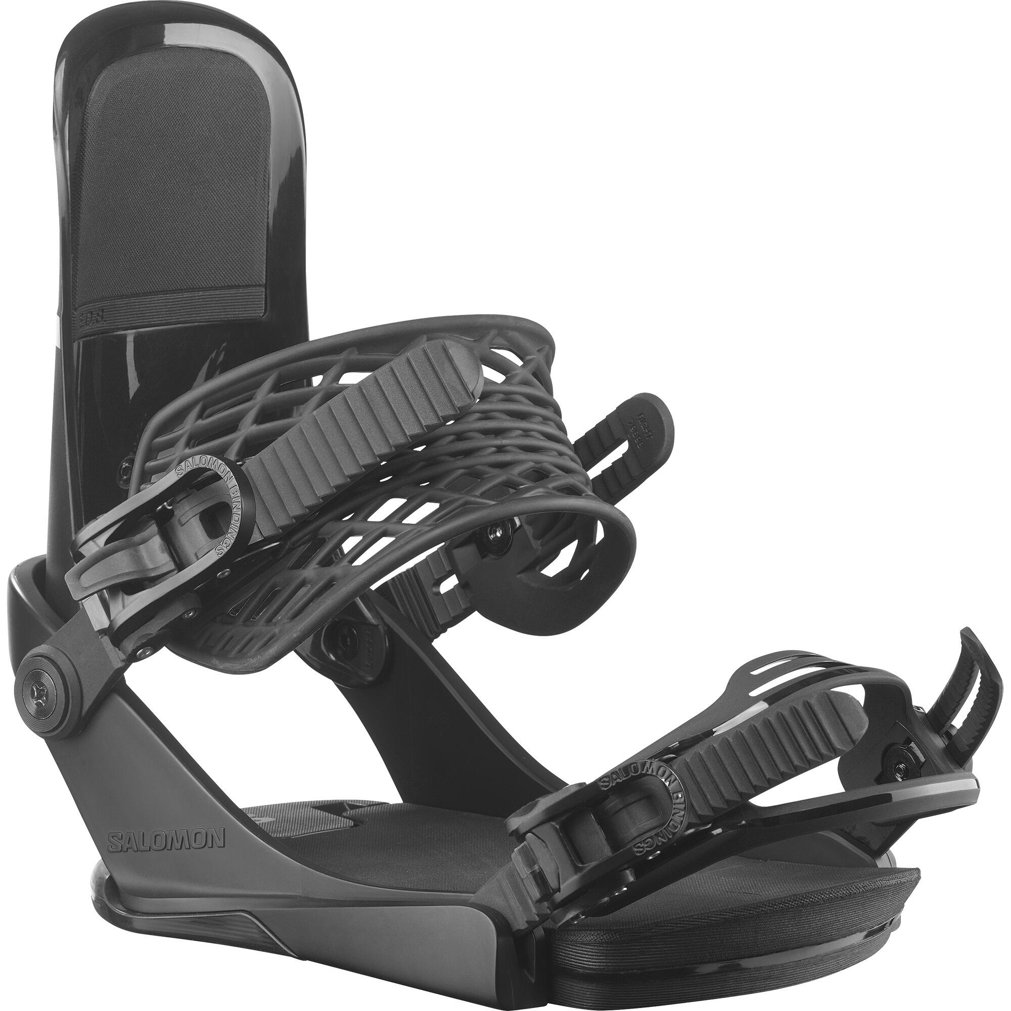 Salomon EDB Snowboard Bindings - Black | Source for Sports
