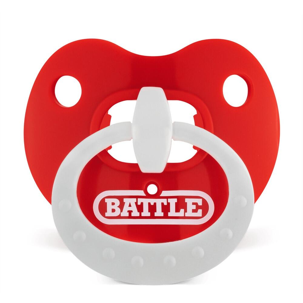 Battle Sports Binky Oxygen Football Mouthguard - Red/White | Source for ...
