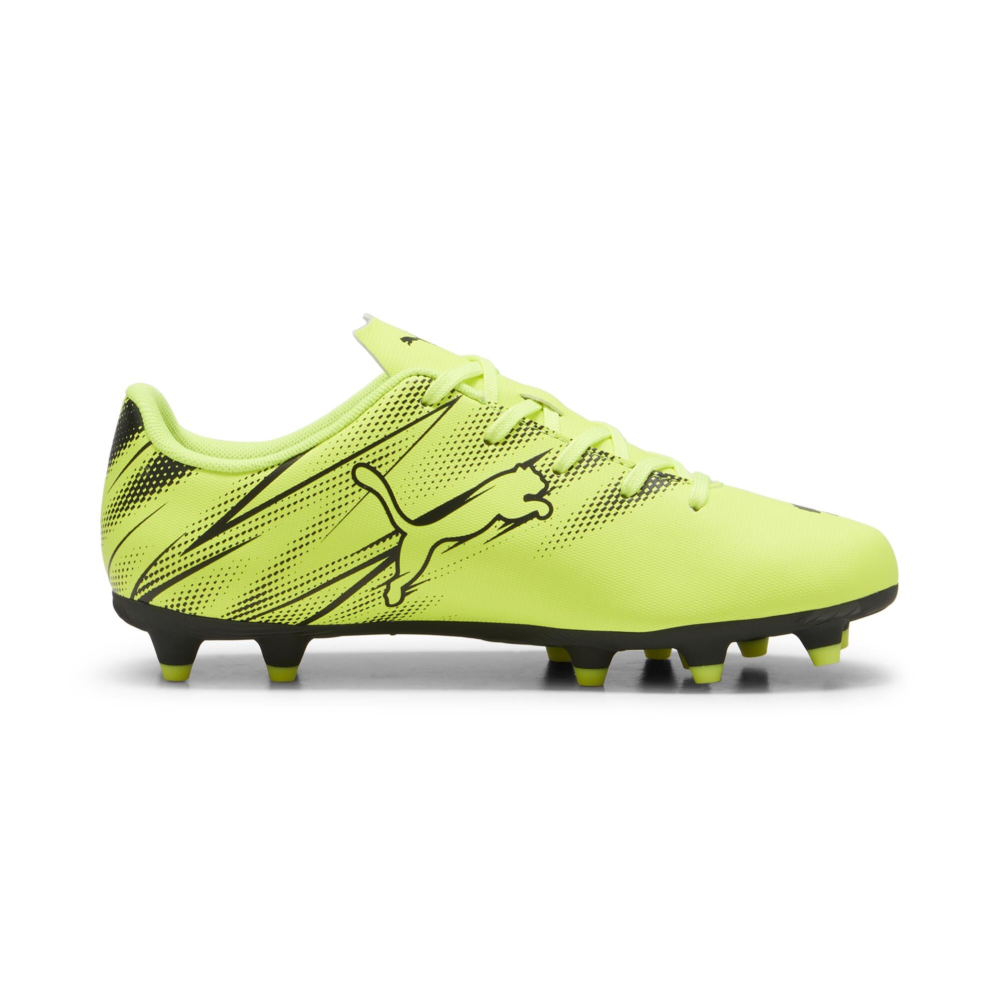 Puma Attacanto FG/AG Youth Soccer Cleats - Electric Lime/Black | Source ...