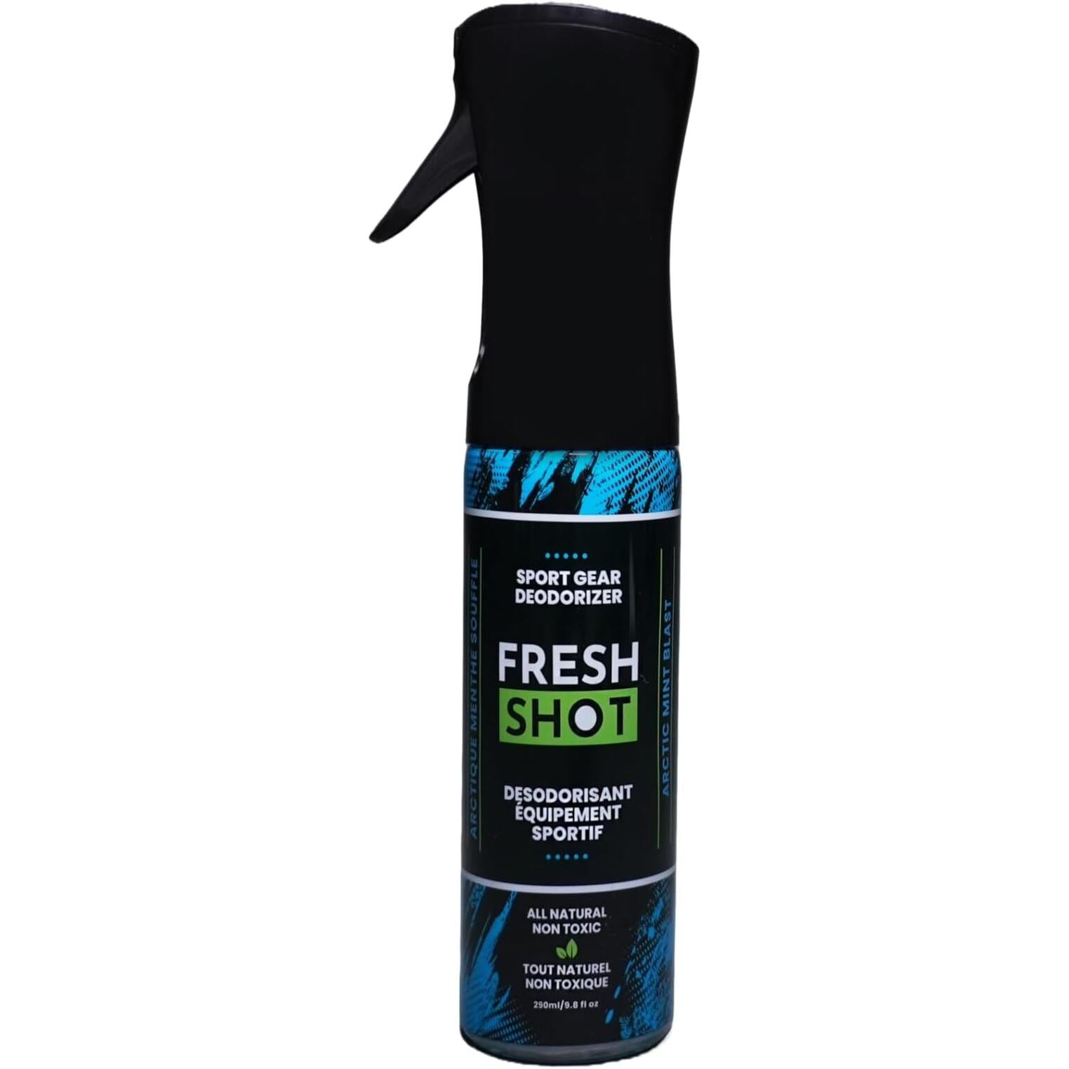 Fresh Shot Sport Gear Deodorizer - Continous Spray | Source for Sports