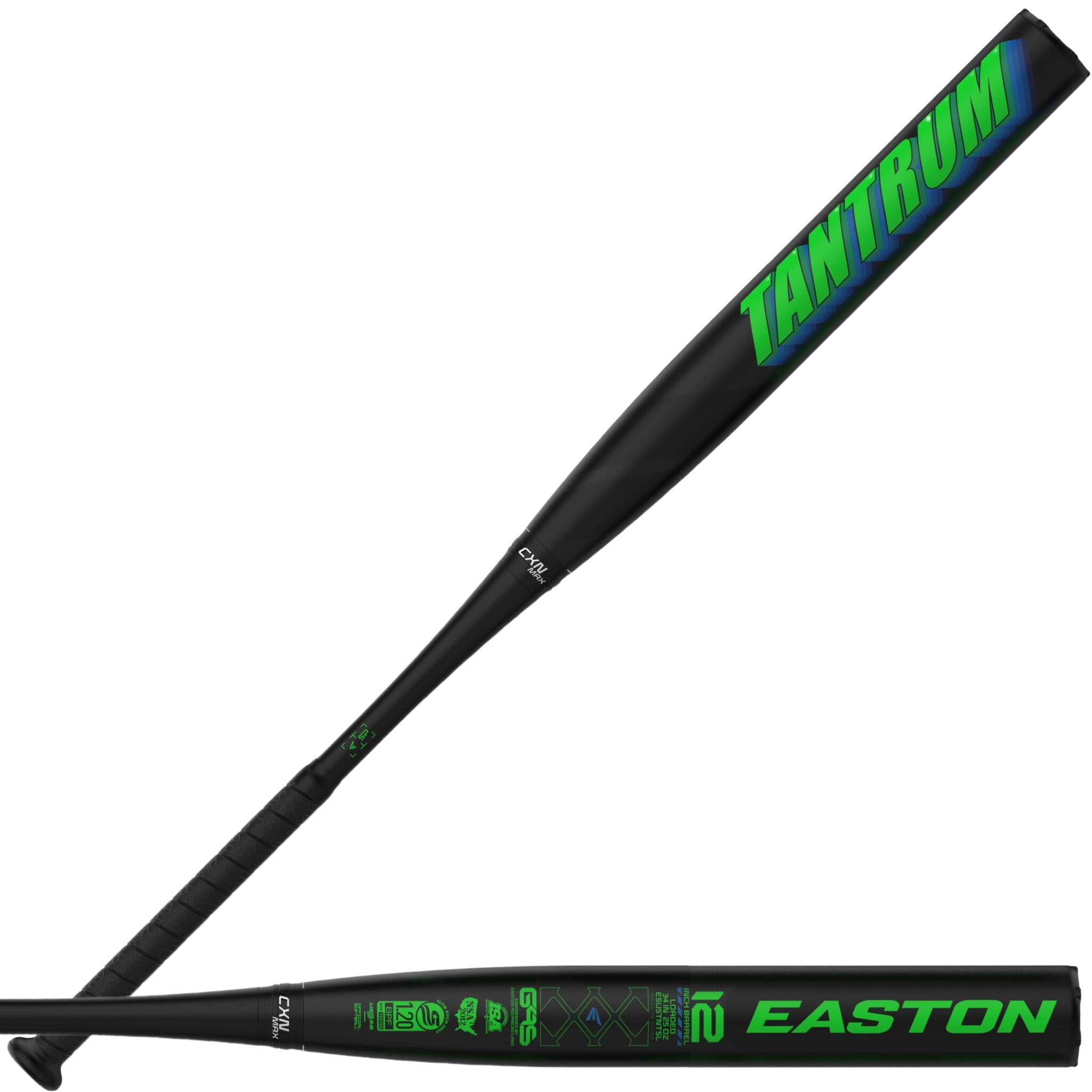 Easton Tantrum Loaded 12" 2-Piece Slo-Pitch Softball Bat (2025 ...