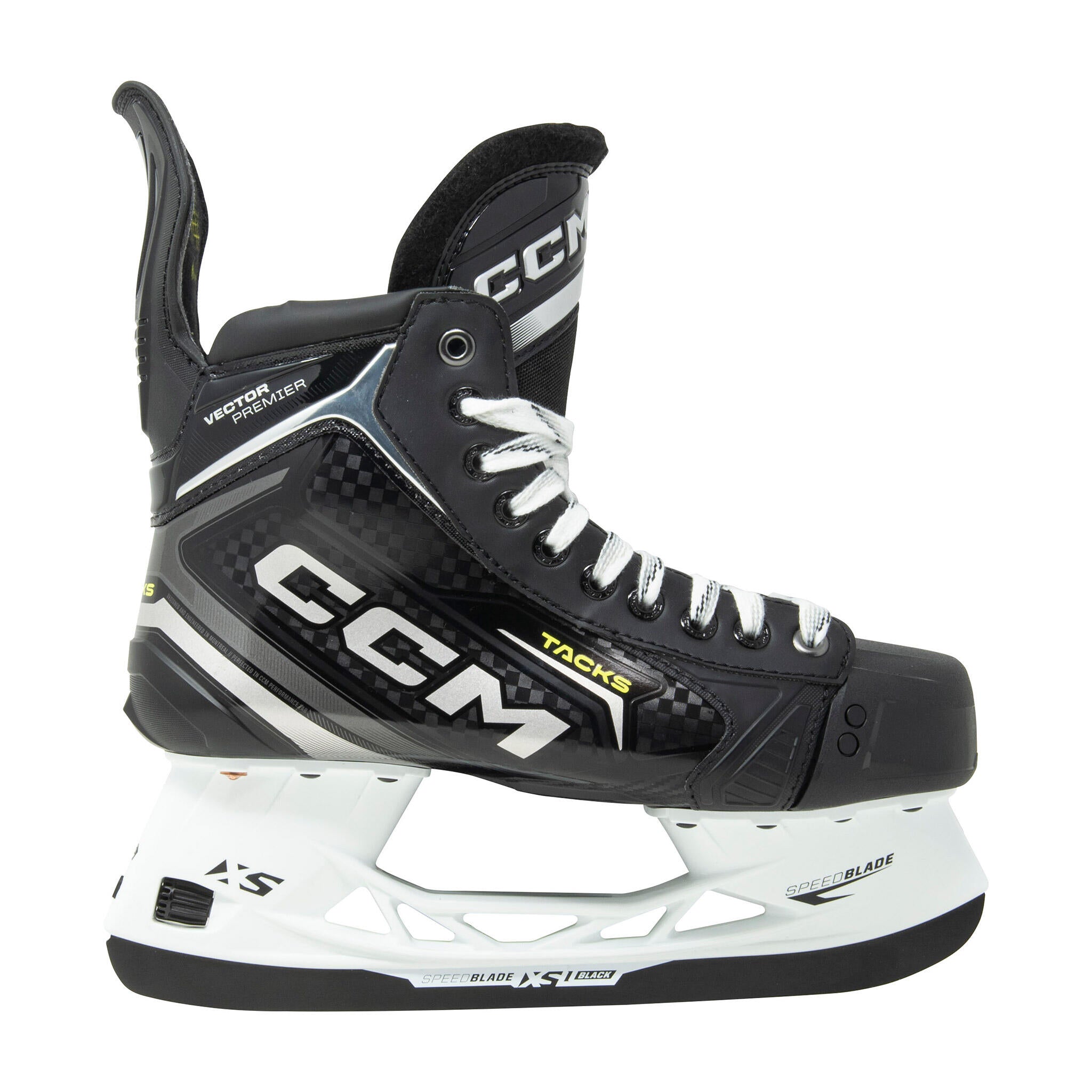 CCM Tacks Vector Premier Intermediate Hockey Skates - Source Exclusive ...