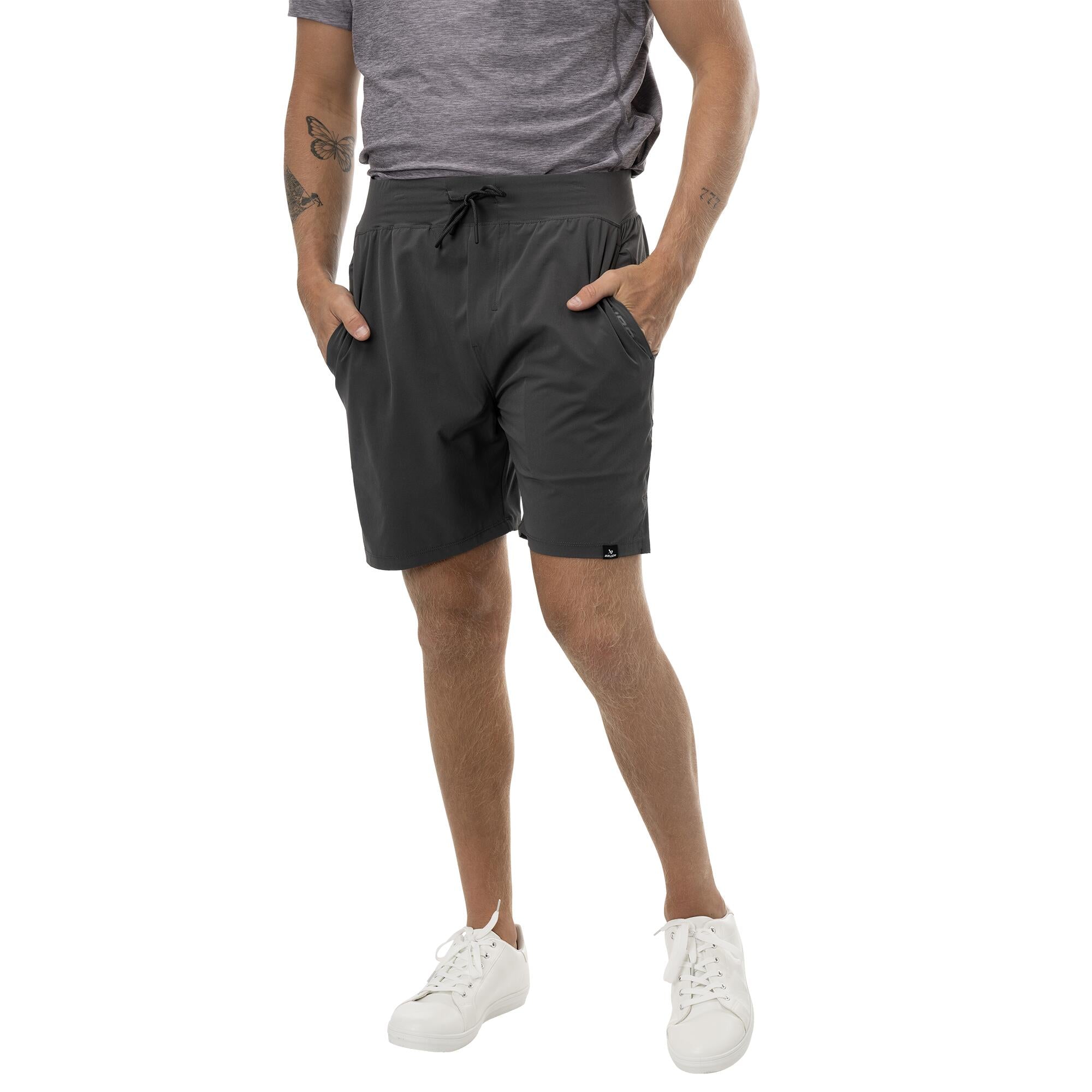 Bauer FLC Core Train Senior Shorts - Grey | Source for Sports