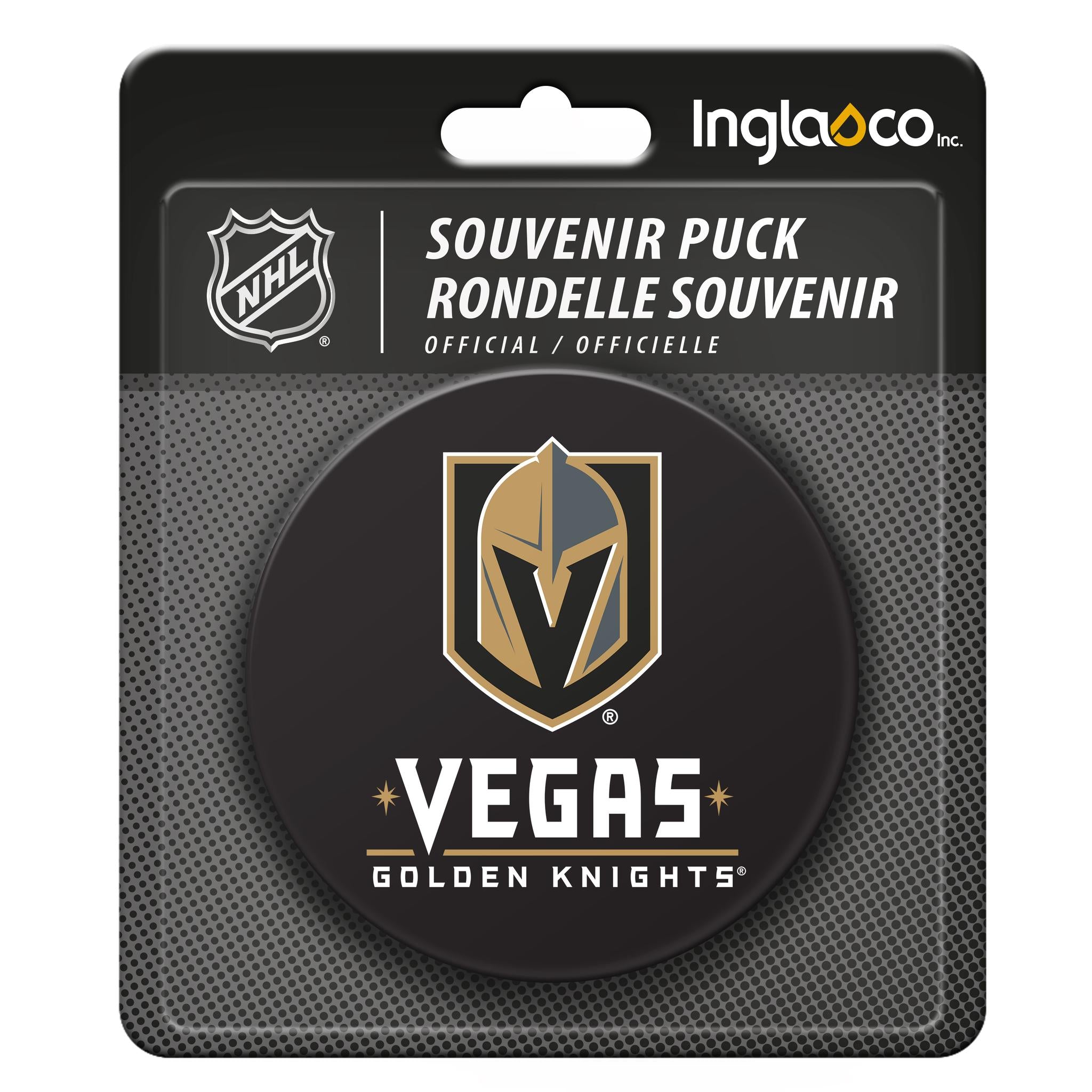 Inglasco NHL Souvenir Collector Hockey Puck - Vegas Golden Knights ...