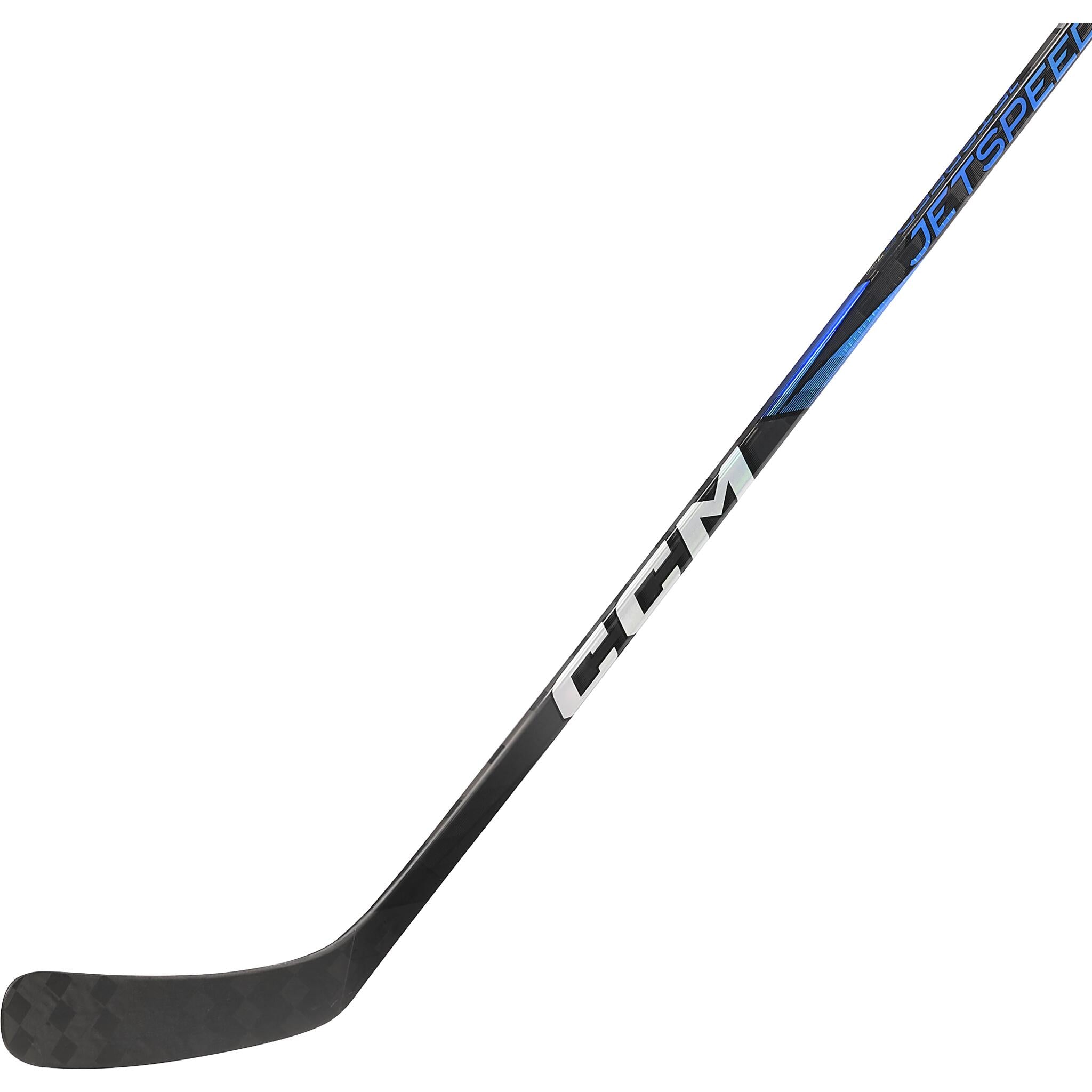 CCM JetSpeed FT7 Pro Grip Intermediate Hockey Stick - Blue (2024 ...