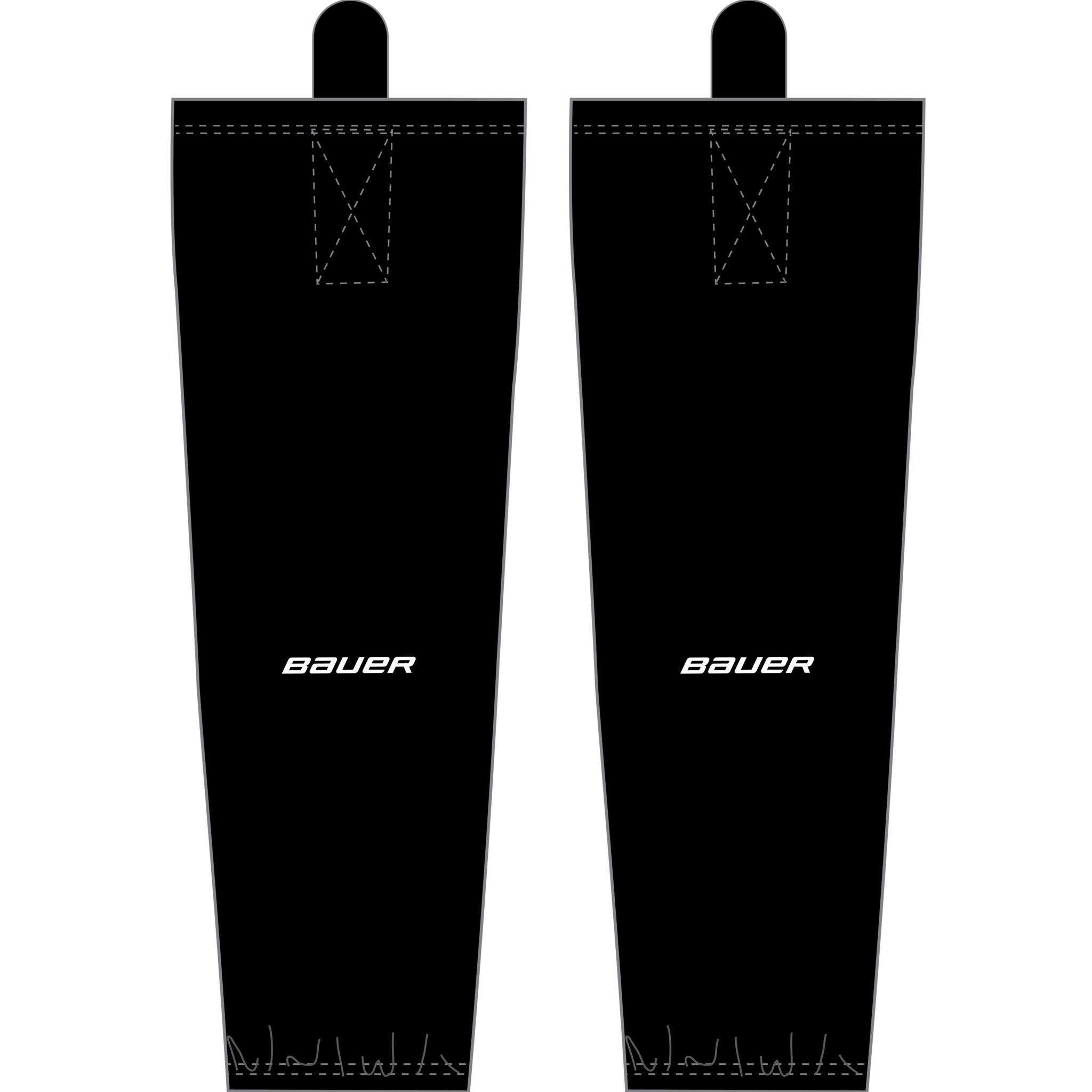 Bauer Flex Stock Youth Hockey Socks - Black | Source for Sports