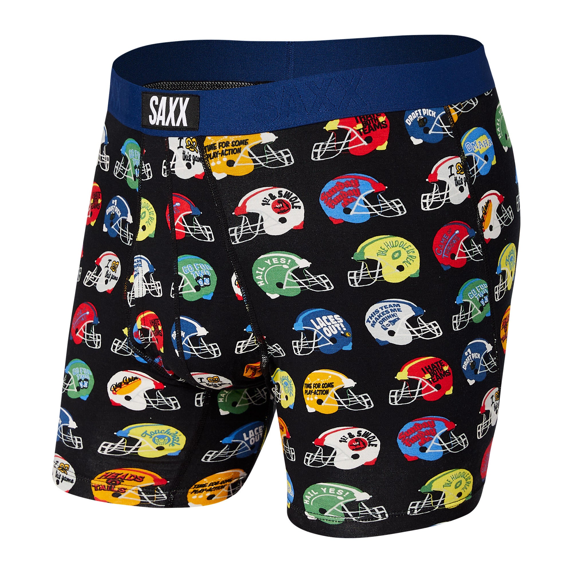 SAXX Ultra Fly Boxers - Multi The Huddle Is Real | Source for Sports