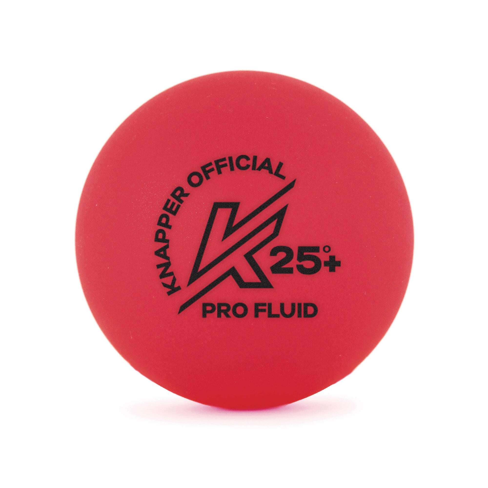 Knapper AK Pro-Fluid Ball Hockey Ball - Red | Source for Sports