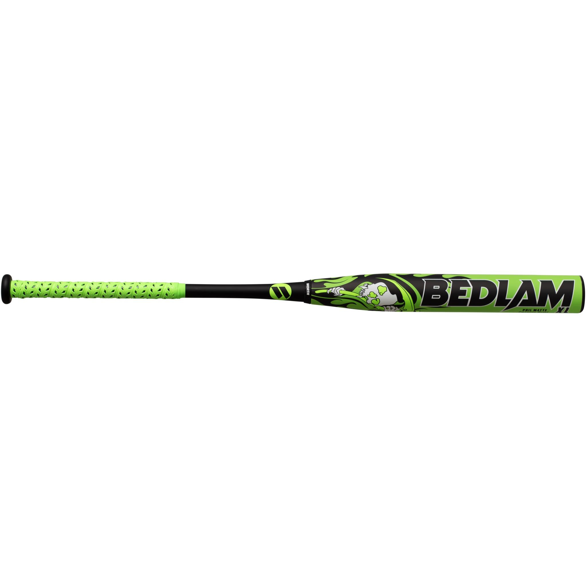 Worth Bedlam Phil Matte XL Load 12.5" Barrel Slo-Pitch Bat - USSSA (2024) | Source for Sports