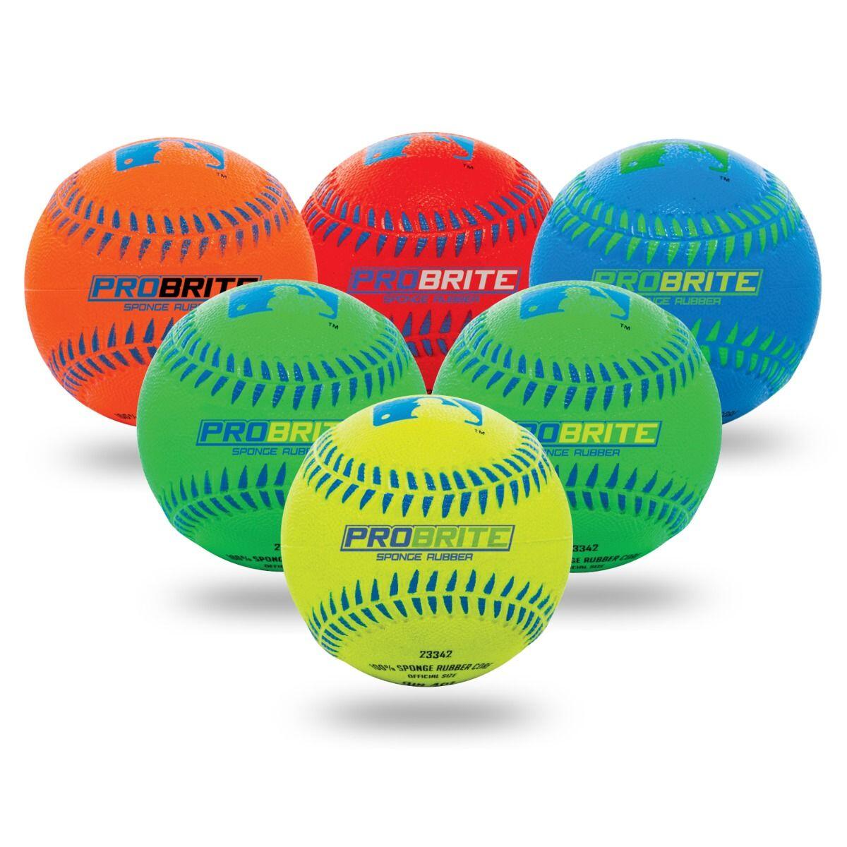 Franklin MLB Probrite Neon Rubber T-Ball | Source for Sports