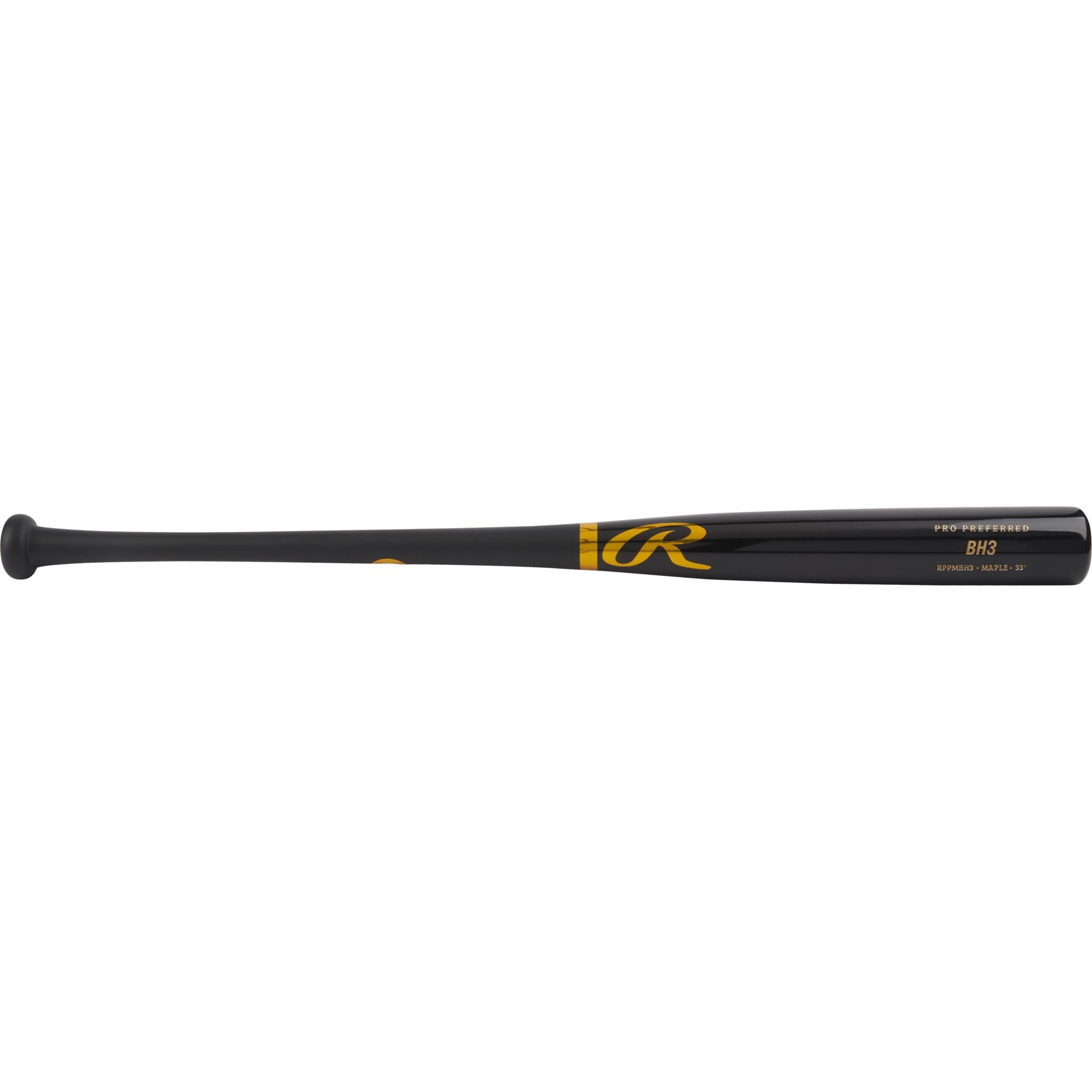 Rawlings Pro Preferred BH3 Gameday Profile Maple Baseball Bat (-3 ...