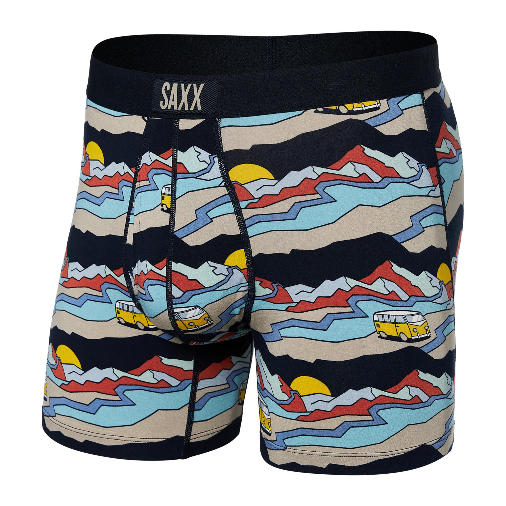 SAXX Ultra Fly Boxers - Cabin Fever Multi | Source for Sports