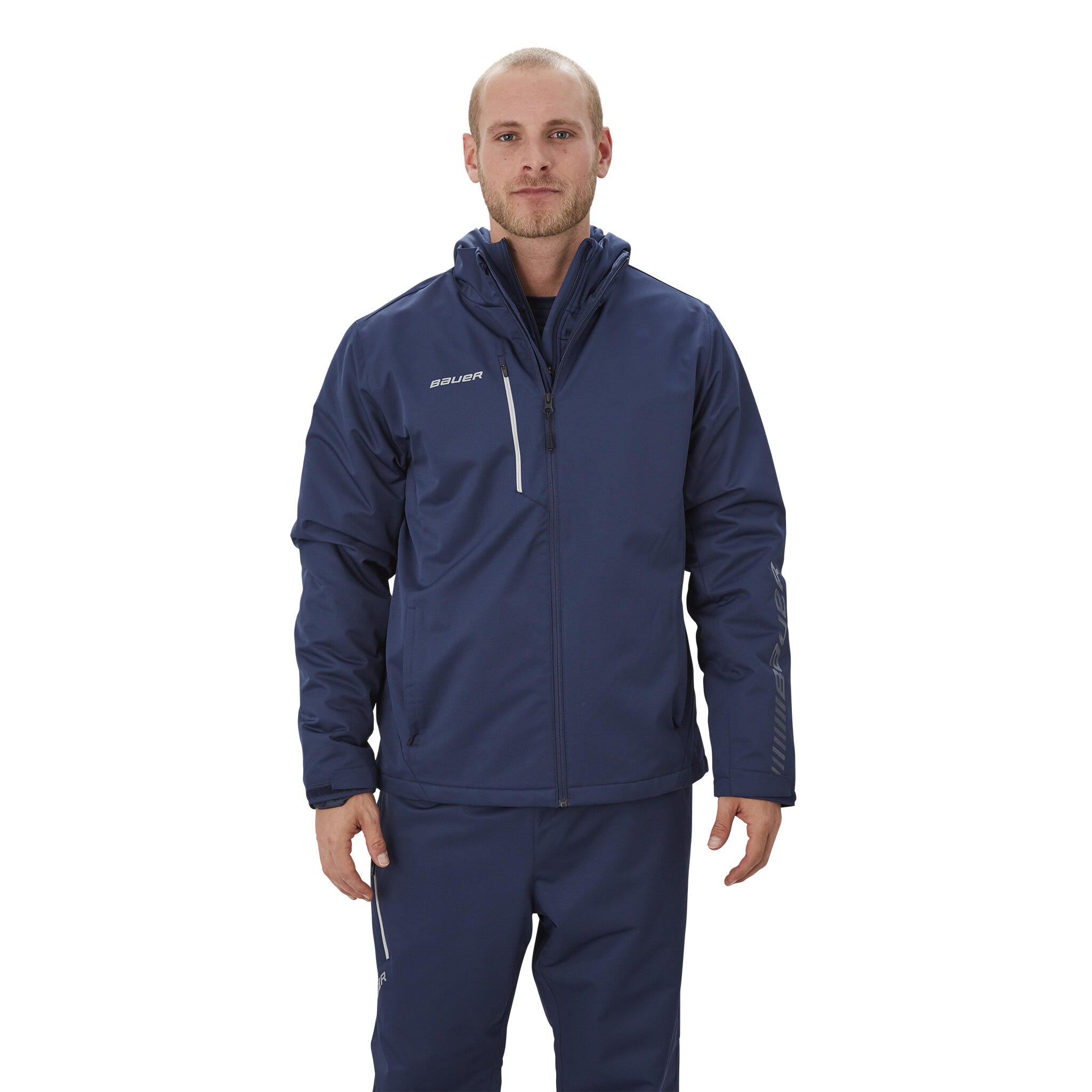 Bauer Supreme Youth Midweight Jacket - Navy | Source for Sports